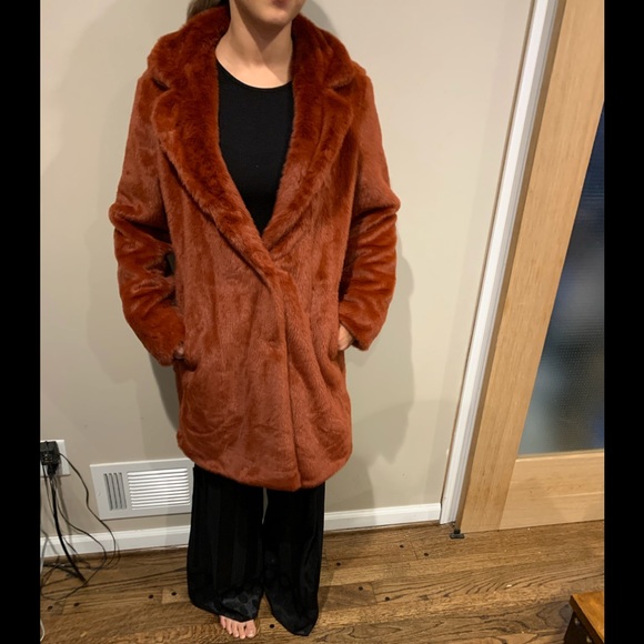 Sebby | Jackets & Coats | Sebby Collection Womens Faux Fur Coat | Poshmark